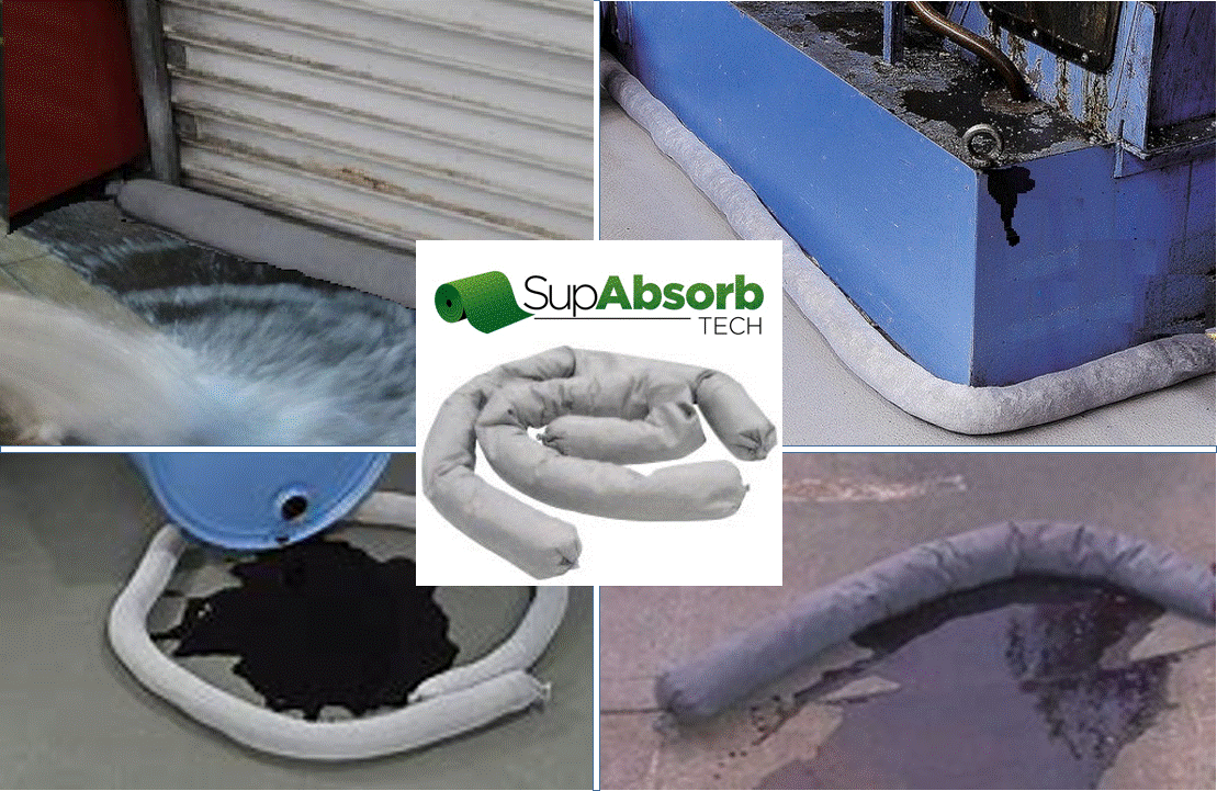 Home Spill Solution – Absorbent Universal Corn Cob Socks — SupAbsorb Tech